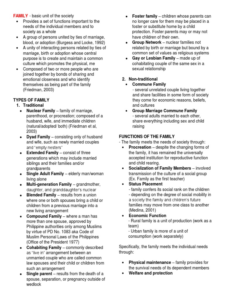 Family | PDF | Family | Marriage