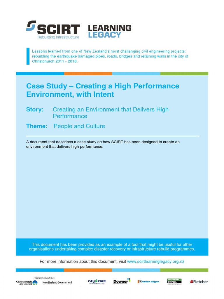 Script Case Study | PDF | Learning | Innovation