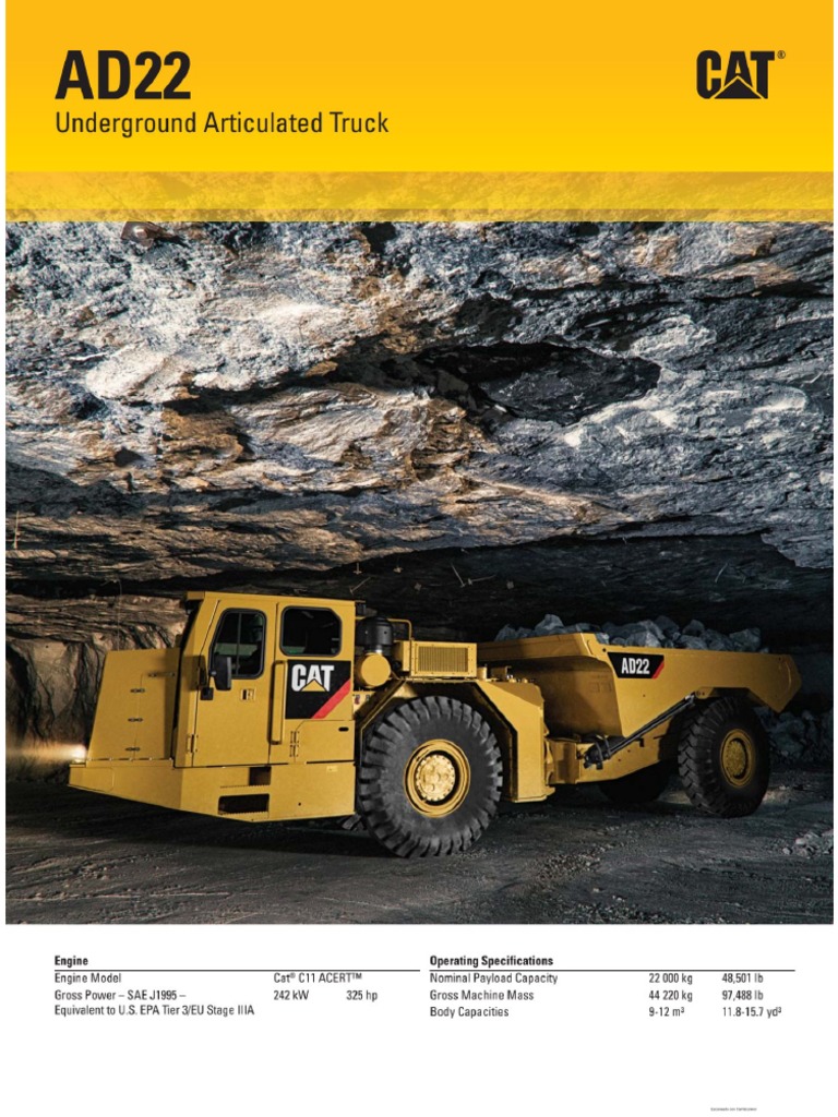 Ad22 (8) Dumper Caterpillar | PDF