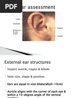 Introduction To Ent and Basic ENT Examination | PDF ...