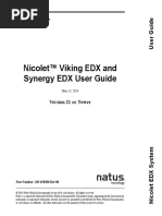 Natus Nicolet Edx Installation Guide | PDF | Power Supply | Headphones