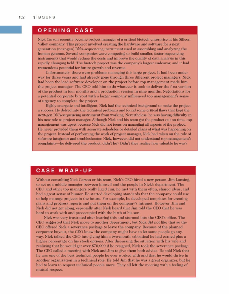 Chapter 4 - Case Study Question | PDF