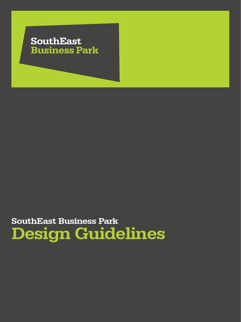 SEBP Design Guidelines | PDF | Sustainability | Stormwater