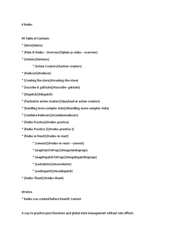An In Depth Guide To Managing Global State In Javascript Applications With Redux Pdf 5298
