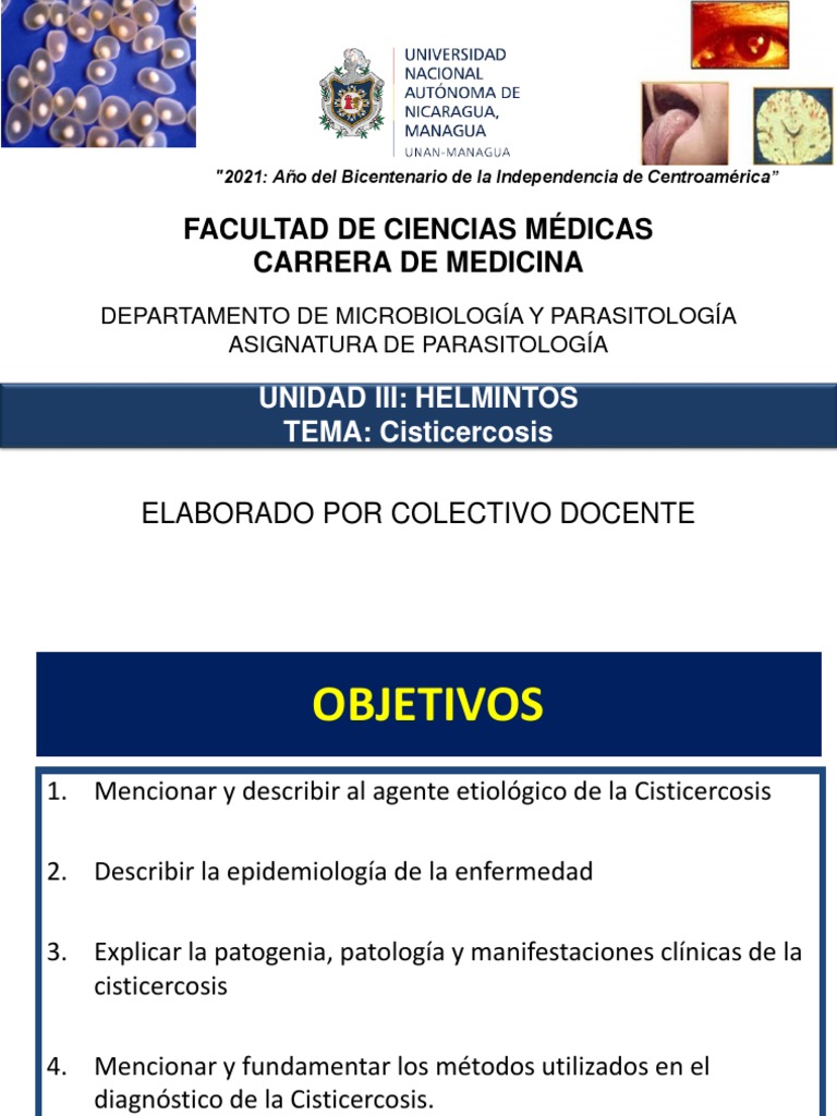 Cisticercosis Cutánea: Diagnóstico y Tratamiento | PDF | Sistema ...