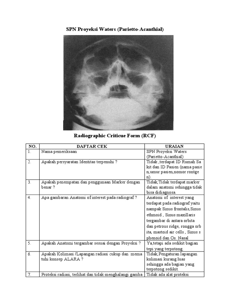 SPN Proyeksi Waters | PDF