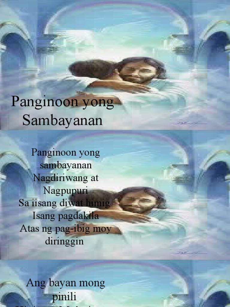 Panginoon Yong Sambayanan | PDF