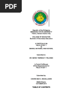 Field Study 1 Portfolio University of So | PDF | Teachers | Classroom