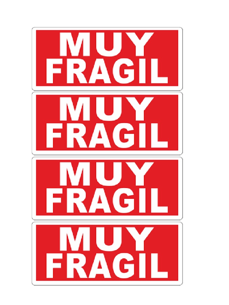 Muy Fragil | PDF