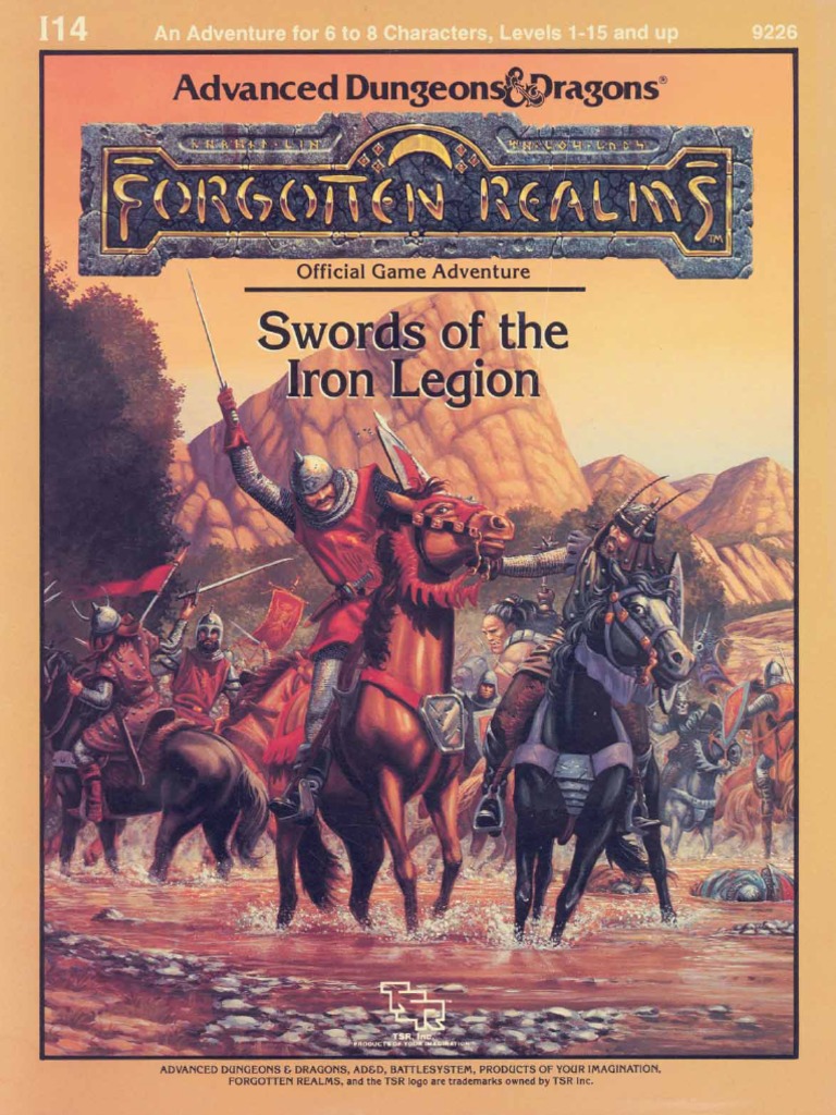 AD&D - Forgotten Realms - Adventure - Swords of The Iron Legion | PDF ...