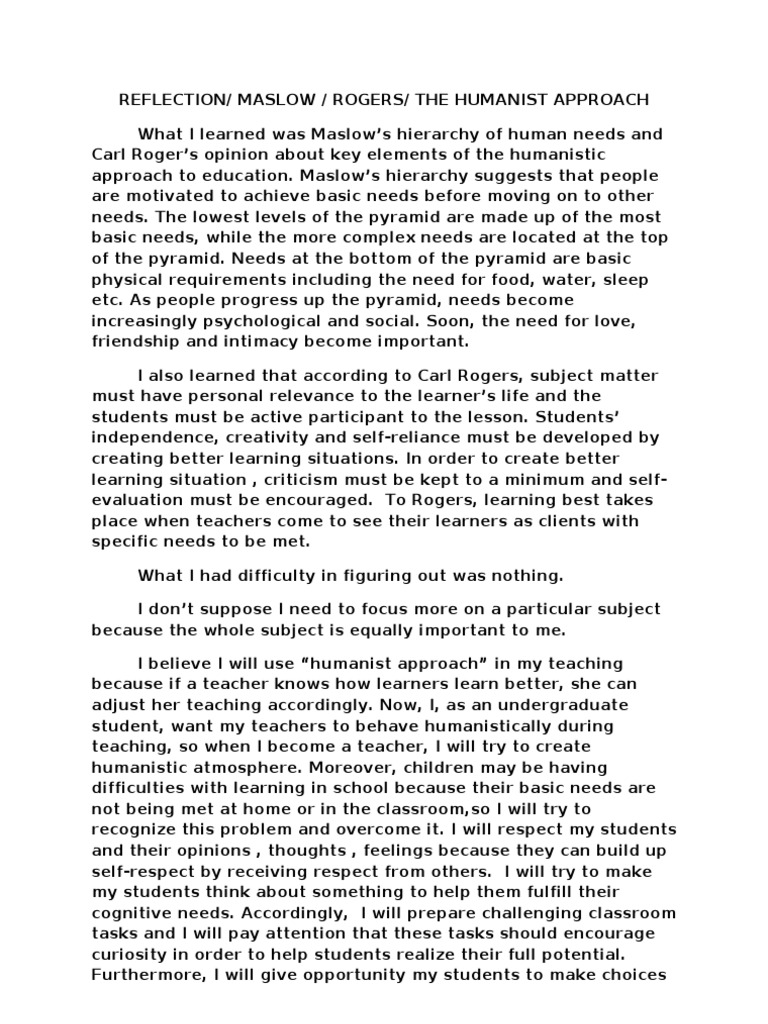 Reflection | PDF | Wellness | Science & Mathematics