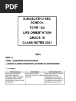 Life Sciences Grade 10 Revision Material Term 2 - 2023 | PDF | Atrium ...
