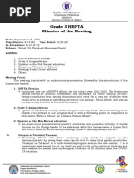 GPTA Accomplishment Report 2022 | PDF