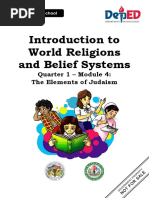 Module - INTRODUCTION TO WORLD RELIGION - Grade 12 | PDF | Jesus ...