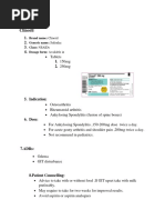 Arthrexin 25mg: Uses and Dosage Guide | PDF