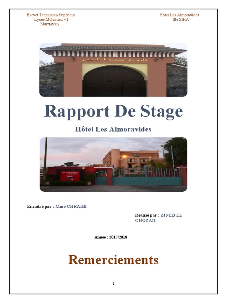 Mon Rapport de Stage 2018 | PDF | Comptabilité | Facture