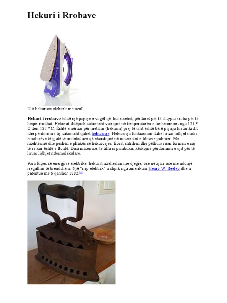 Hekuri I Rrobave | PDF