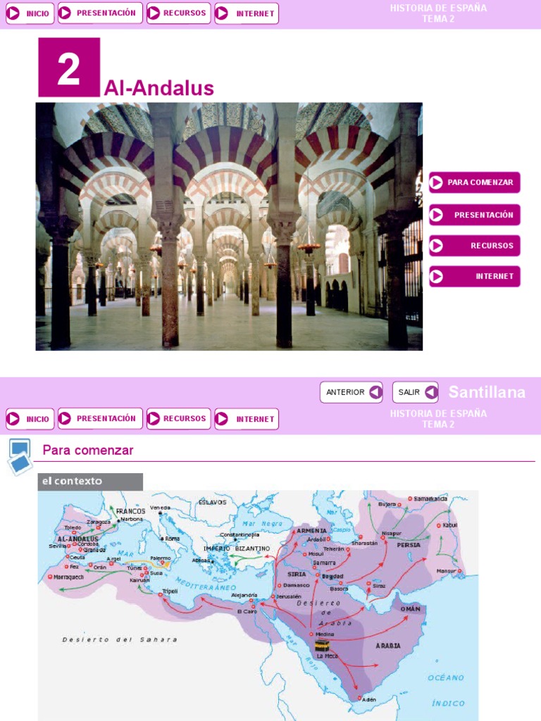 Tema 02 Al Andalus Pdf Al Andalus Islam Medieval