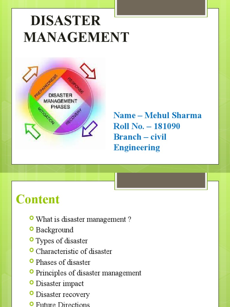 Disaster Management | PDF | Emergency Management | Humanitarian Aid
