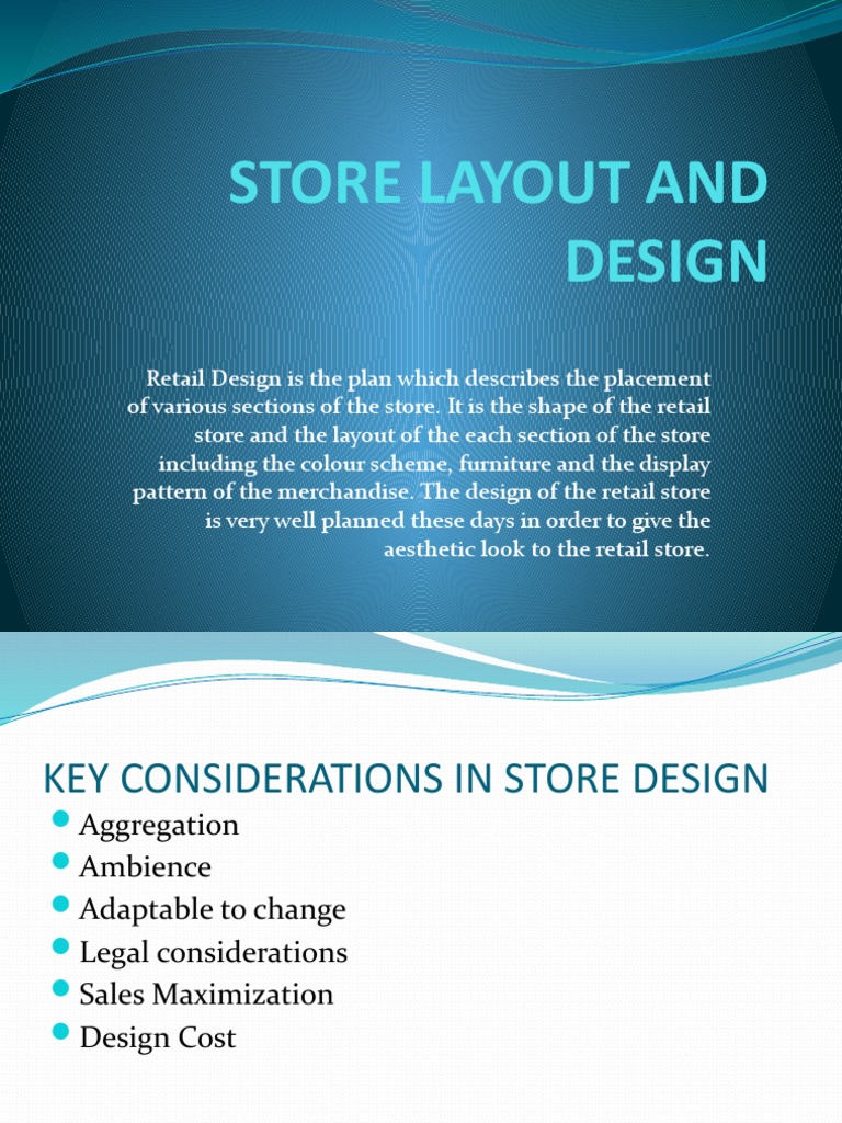 Store Layout and Design | PDF | Retail | Business