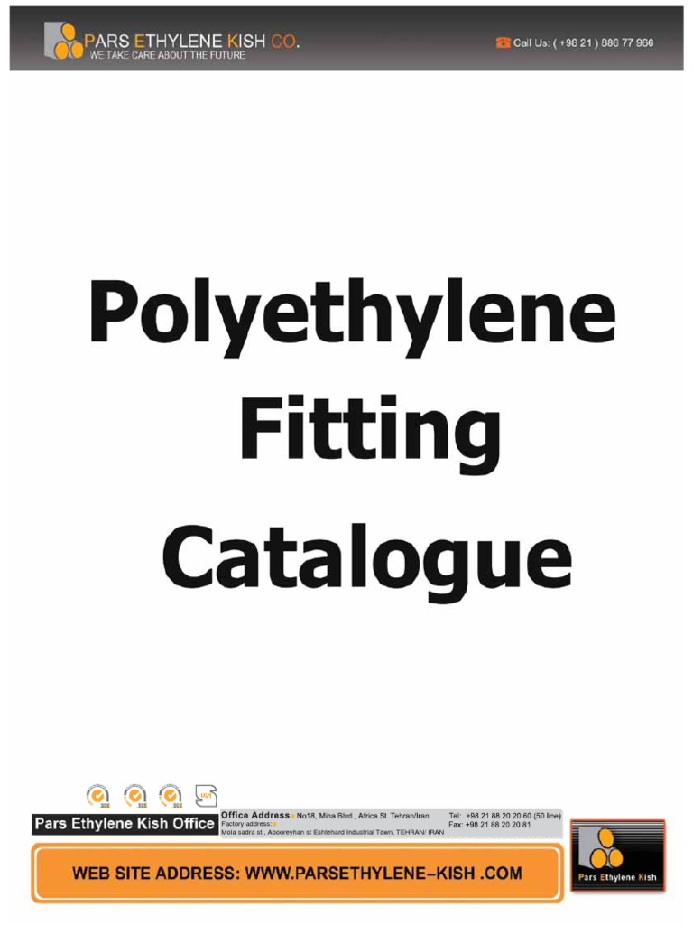 HDPE Fitting Catalogue | PDF