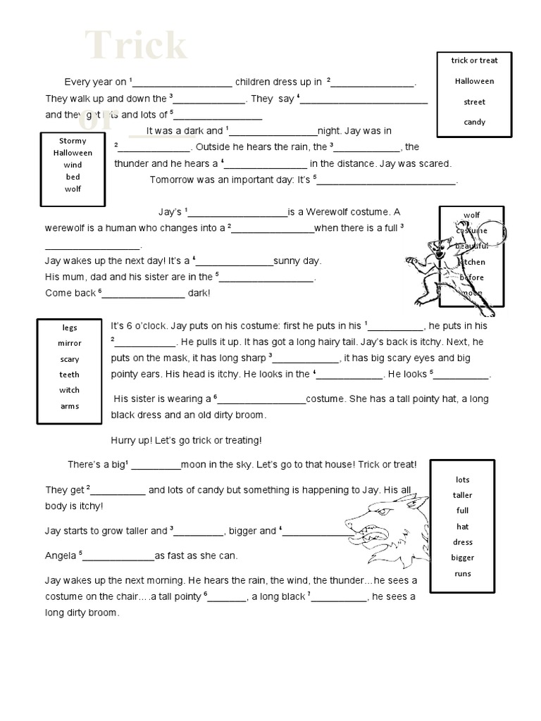 Trick or Eat Story Halloween | PDF | Trick Or Treating