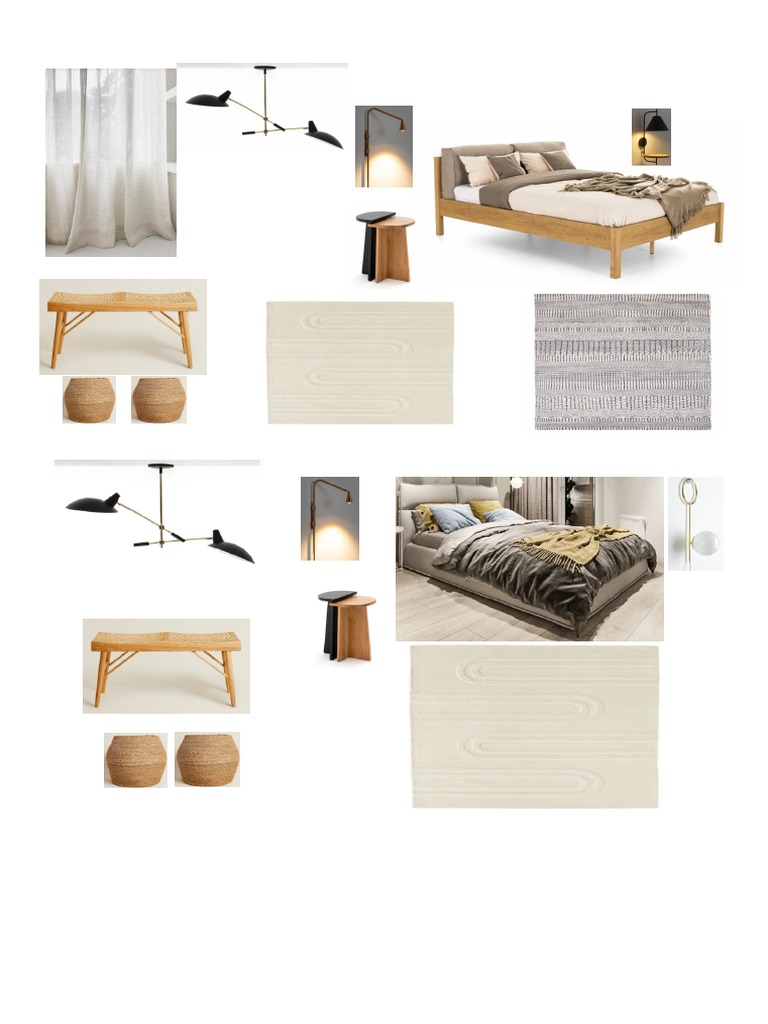 Bedroom Moodboard Design | PDF
