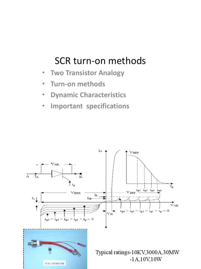 Two Transistor Model and Turn On Methods | PDF | Semiconductor Devices ...