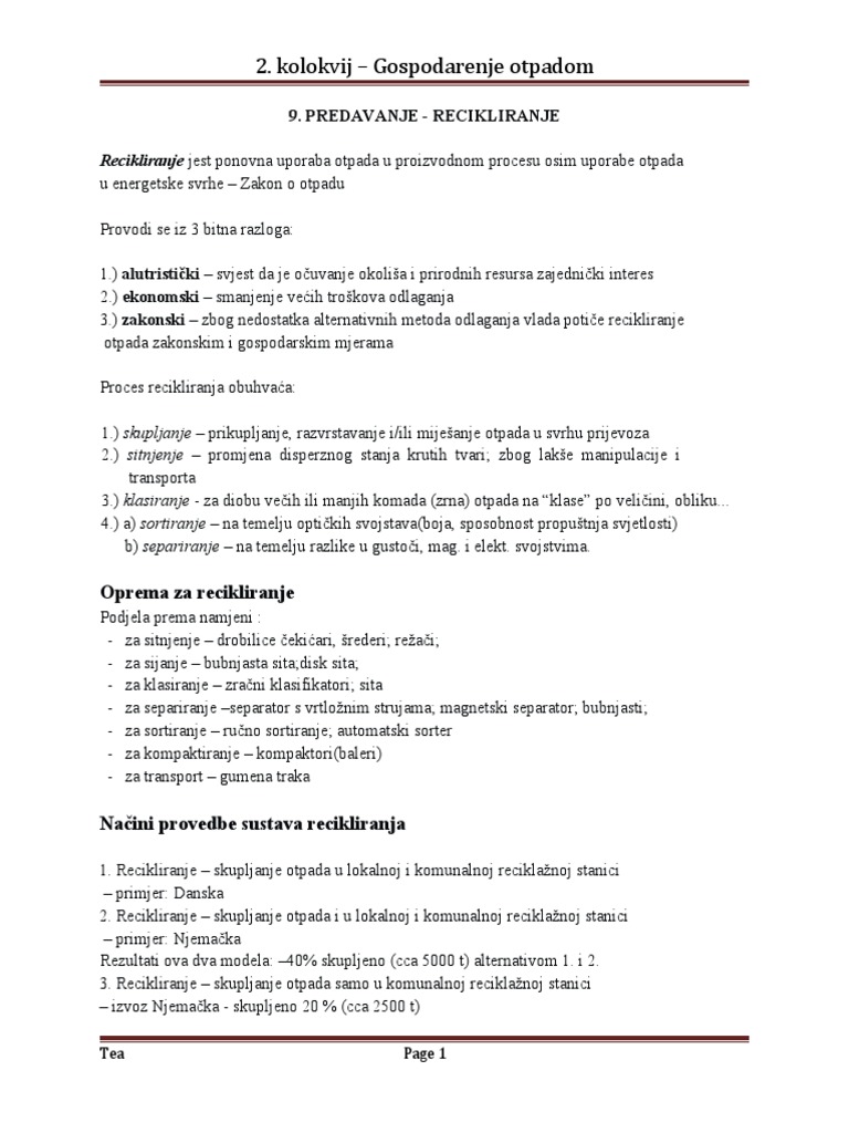 GO - Skripta - 2. Kolokvij | PDF