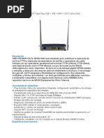 Guia Rapida ONT Sercomm FG6122TM | PDF