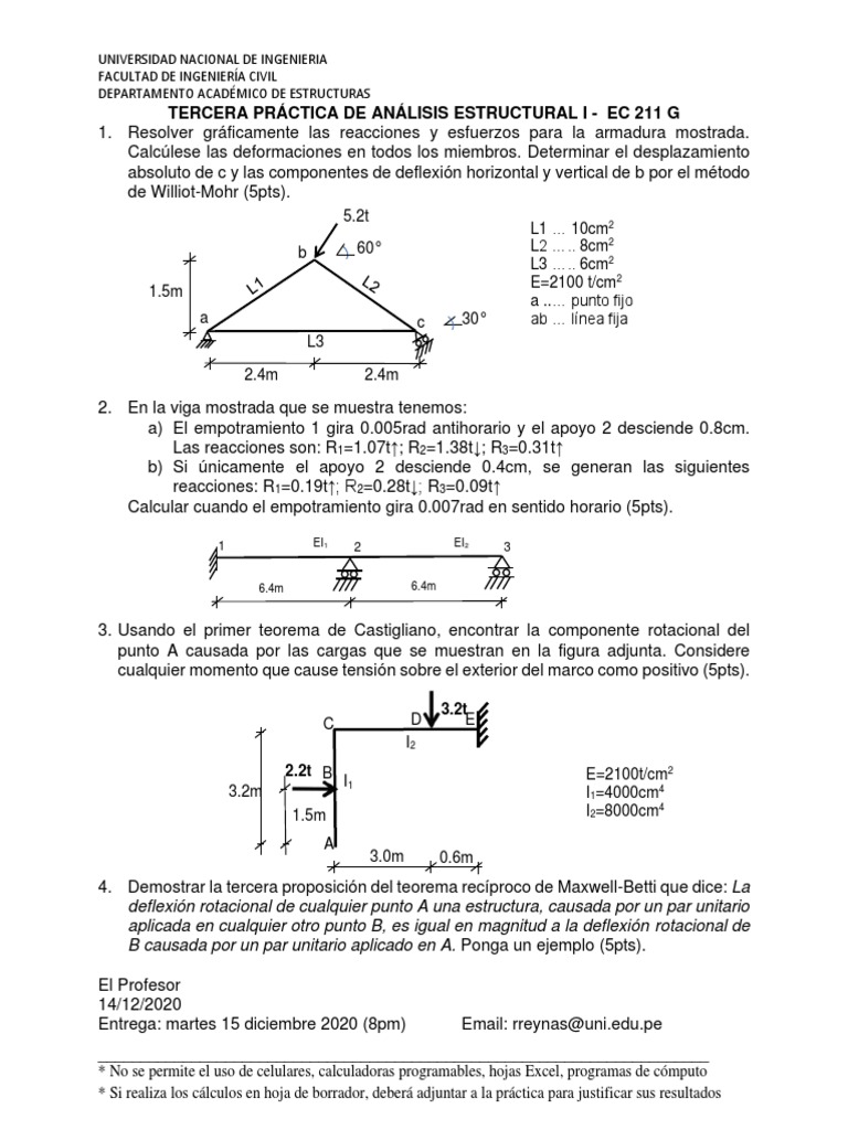 3ra Practica ANALISIS 2020 2 | PDF | Métodos y materiales de enseñanza ...
