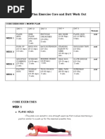 Lesson Plan Week 12 - Main Phase | PDF | Abdomen | Pelvis