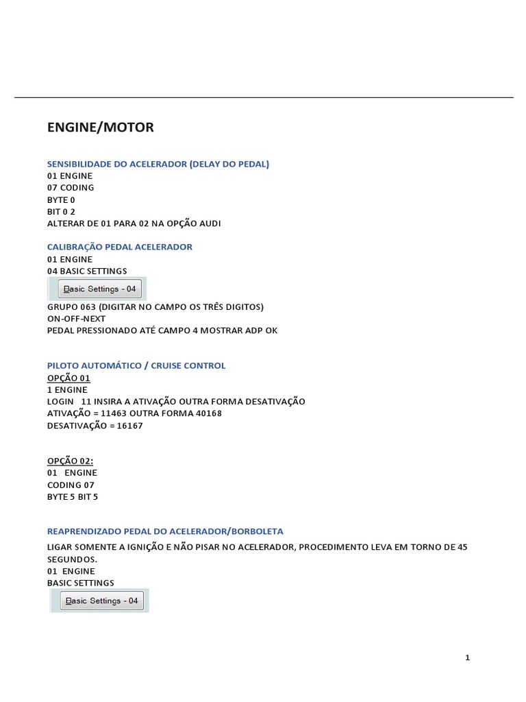 VCDS - Manual Completo | PDF | Mordeu | Tecnologia de veículos