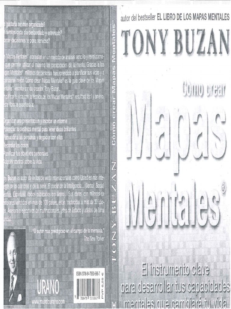 Como Crear Mapas Mentales, Del Autor Tony Buzan | PDF