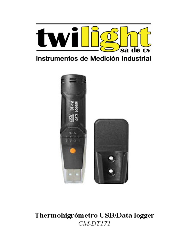 Data Logger Temperatura CEM DT-170 | PDF | Informática | Ingeniería ...