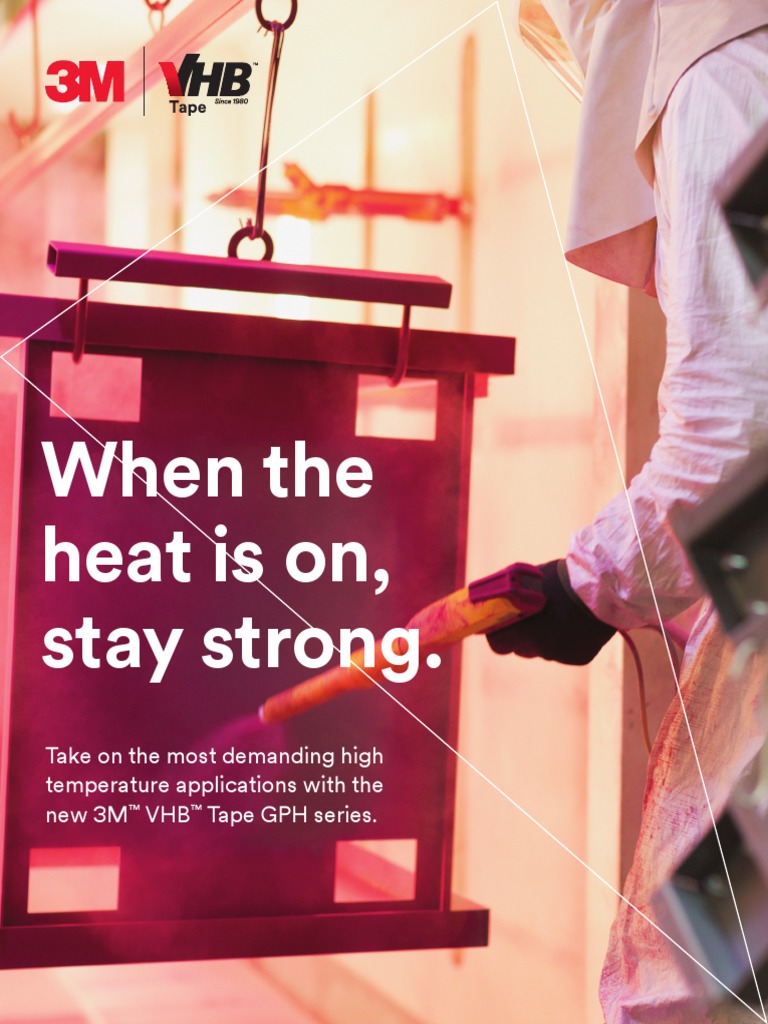3M VHB Tape GPH Series Flyer - High Res | PDF | Liquids | Applied And ...