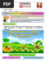 Los-Desastres-Naturales-comprension Lectora | PDF | Temblores | Tsunami