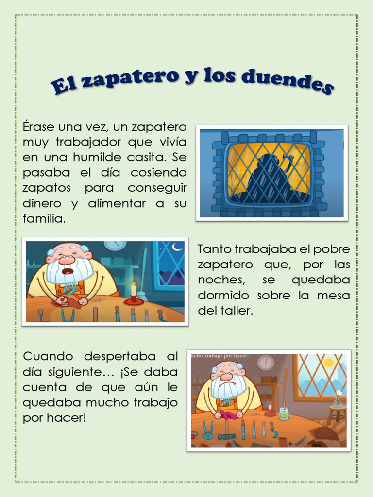 El Zapatero y Los Duendes | PDF