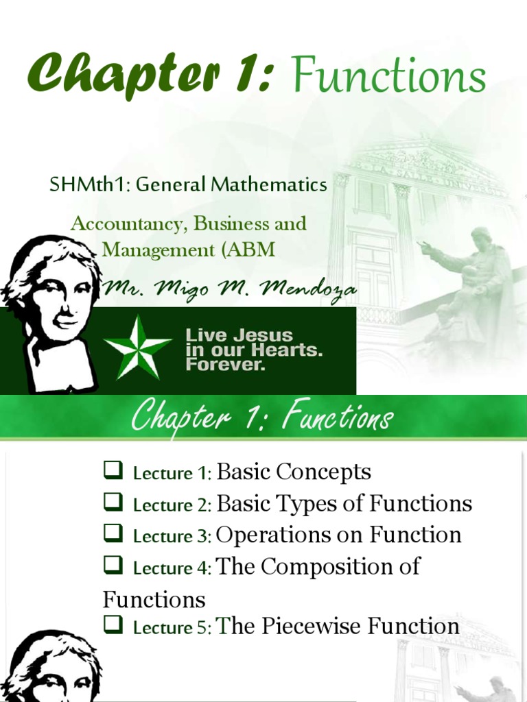 Function PG 1 | PDF | Function (Mathematics) | Polynomial