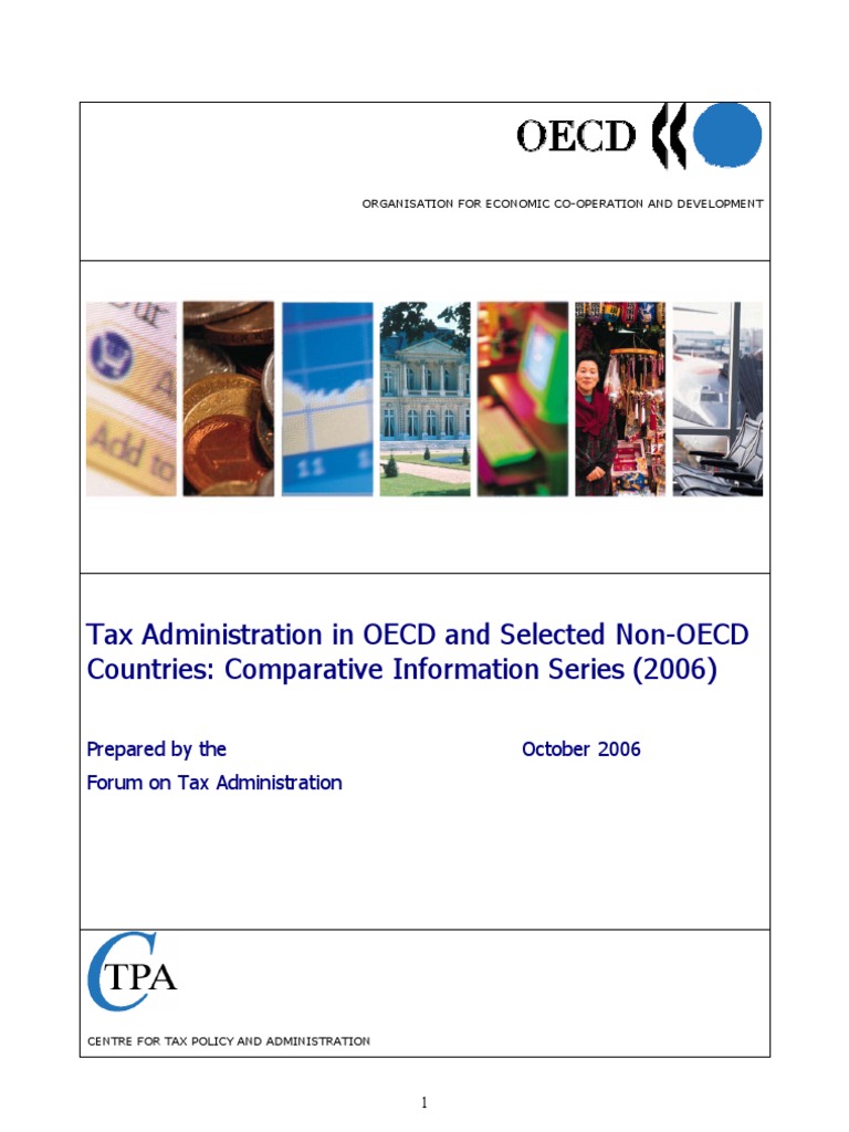 Tax Administration in OECD and Selected Non-OECD Countries: Comparative ...