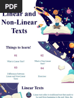 Linear & Non Linear Text | PDF | Reading Comprehension ...