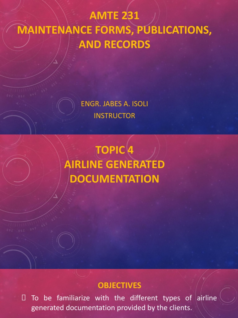 Airline Generated Documents | PDF | Reliability Engineering | Quality Assurance