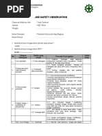 Penilaian Matriks Risiko K3 | PDF