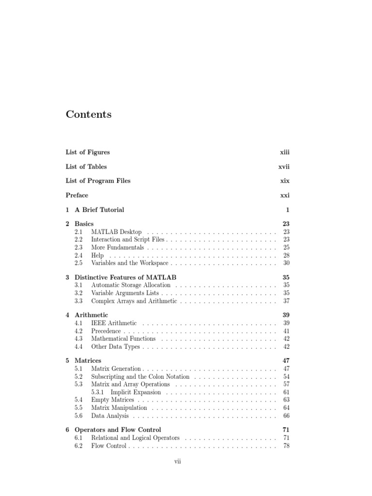 Matlab Guide 3ed Toc | PDF | Eigenvalues And Eigenvectors | Matrix ...