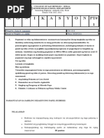 Sample - Panukalang Proyekto | PDF