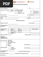 Formato de Reporte de Visitas | PDF