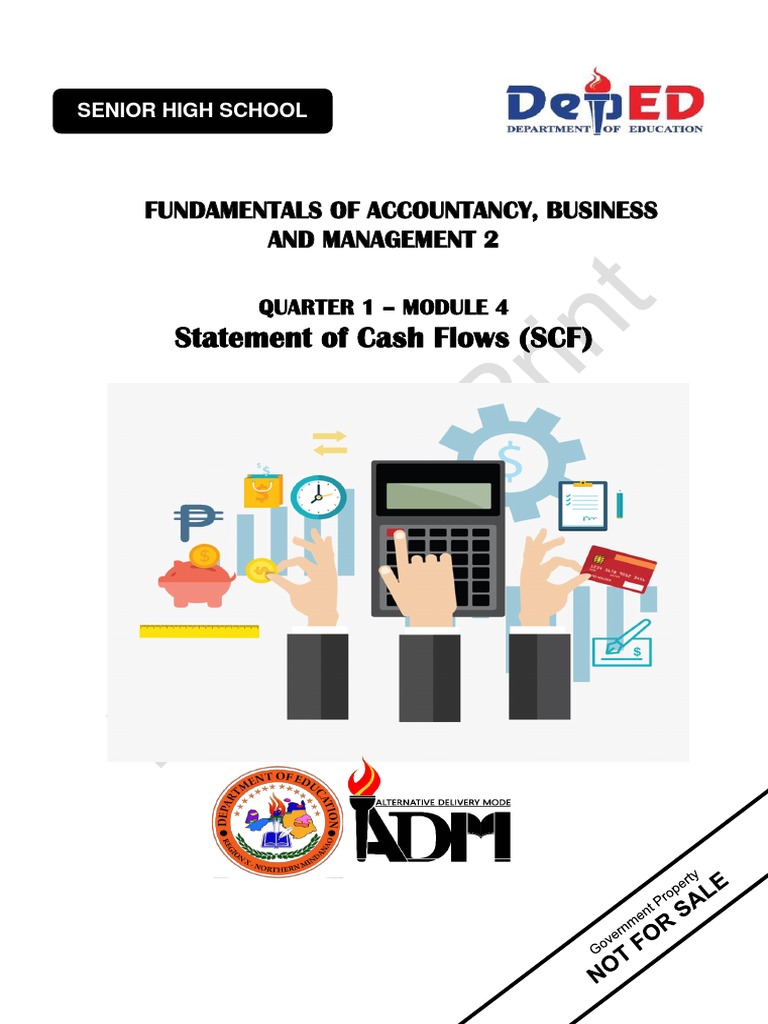 FABM2 - 12 - Q1 - Mod4 - Statement-of-Cash-Flow - V5 FS | PDF | Cash Flow Statement | Dividend