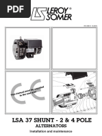 Generator Operation Manual | PDF | Diesel Engine | Electric Generator