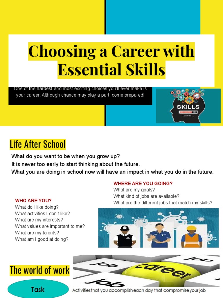 Essential Skills for Career Success | PDF | Employment | Communication