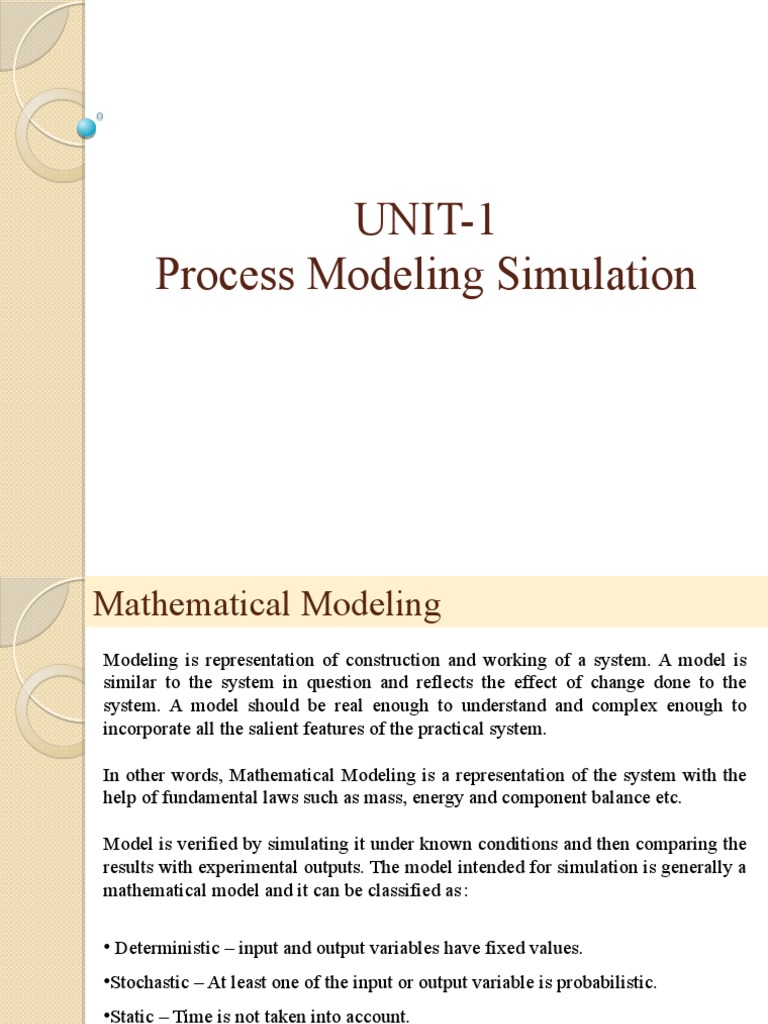 Modeling Process Systems: An Introduction to Mathematical Modeling ...